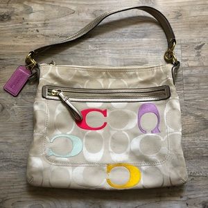 Coach | Bags | Coach Multicolor Crossbody Bag | Poshmark